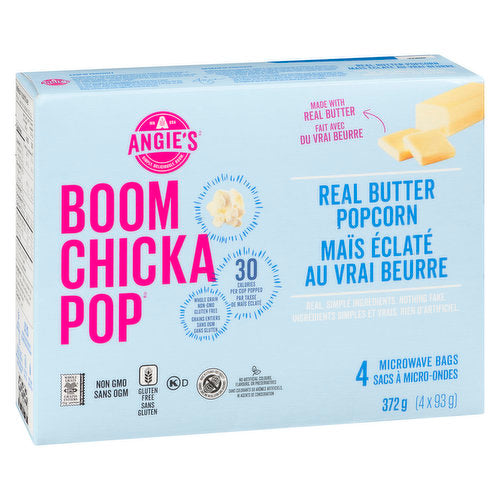 Microwave Butter Popcorn – Susie Sans Gluten