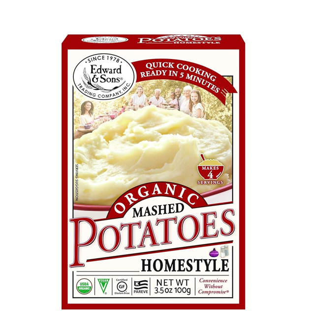Organic Mashed Potatos – Susie Sans Gluten