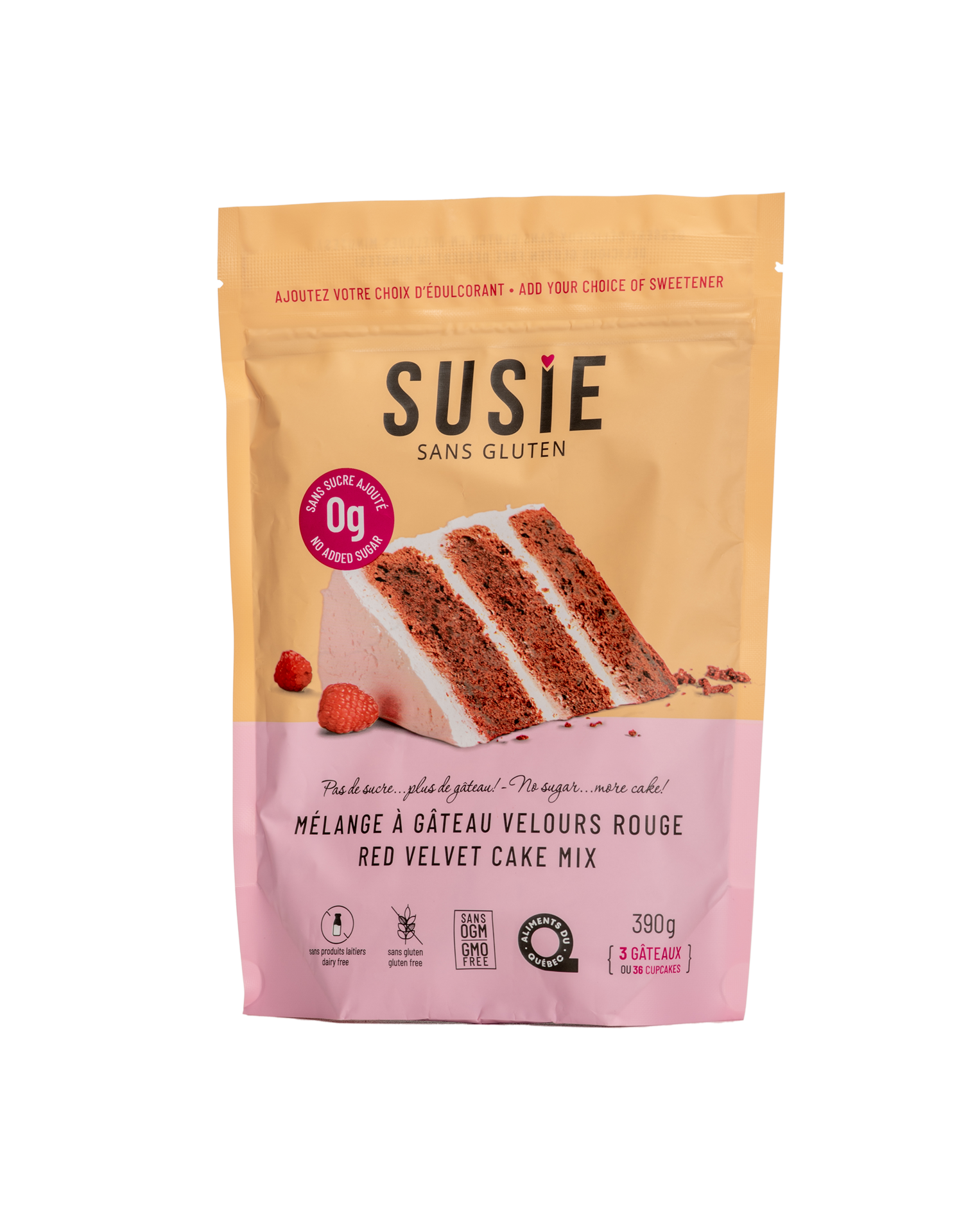 Red Velvet Cake Mix – Susie Sans Gluten