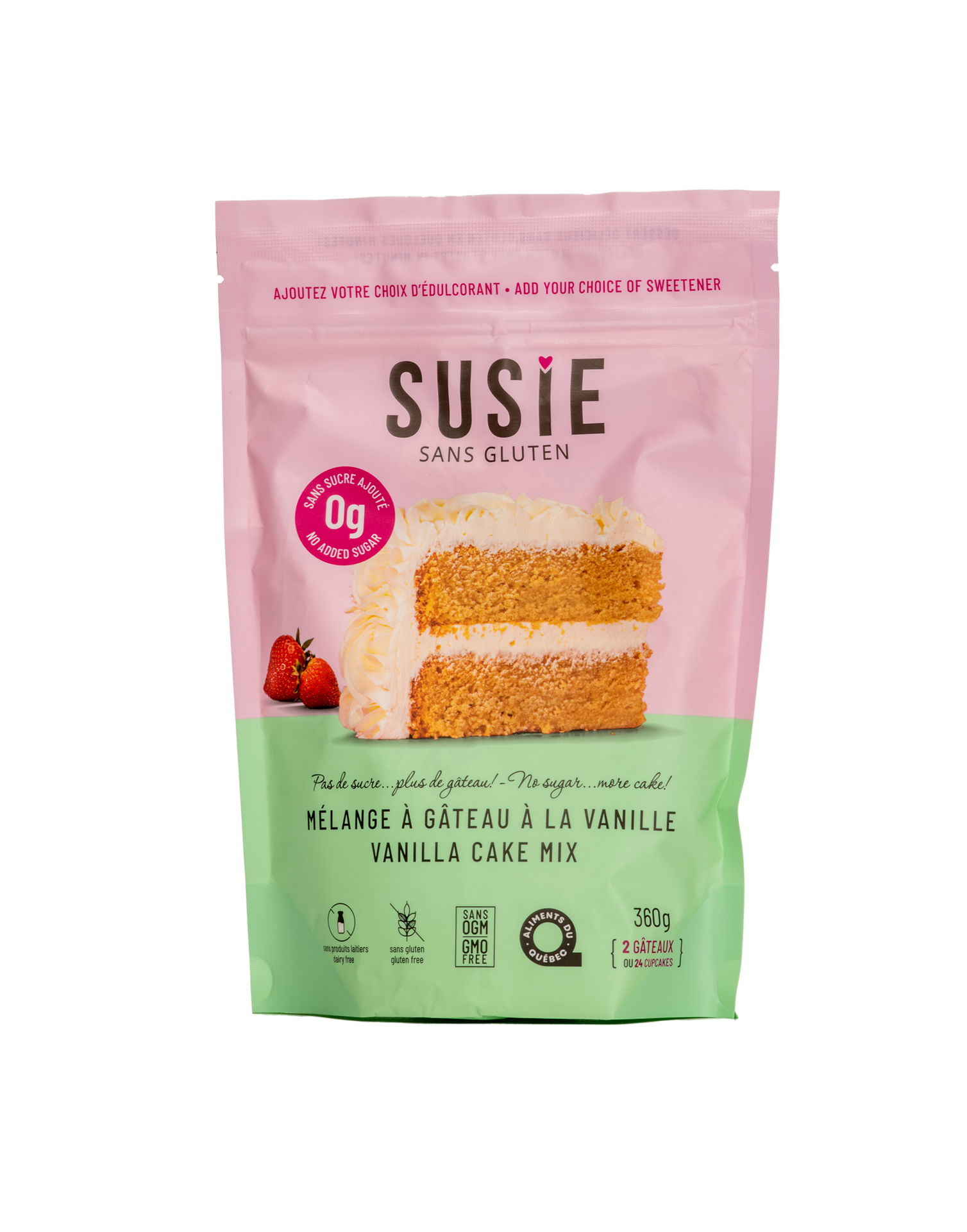 Vanilla Cake Mix – Susie Sans Gluten